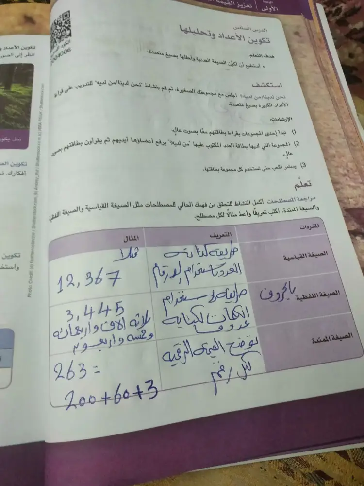 حل كتاب الرياضيات للصف الرابع الابتدائي 2023 Pdf الترم الأول الوحدة
